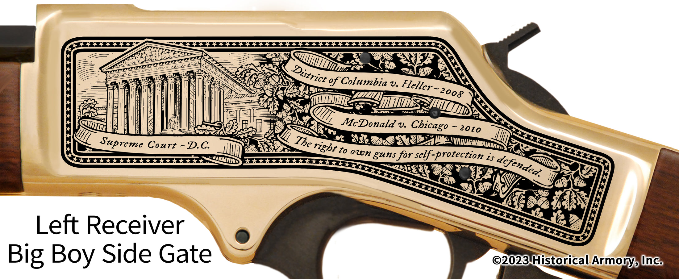 2nd Amendment Limited Edition Engraved Rifle – Historical Armory