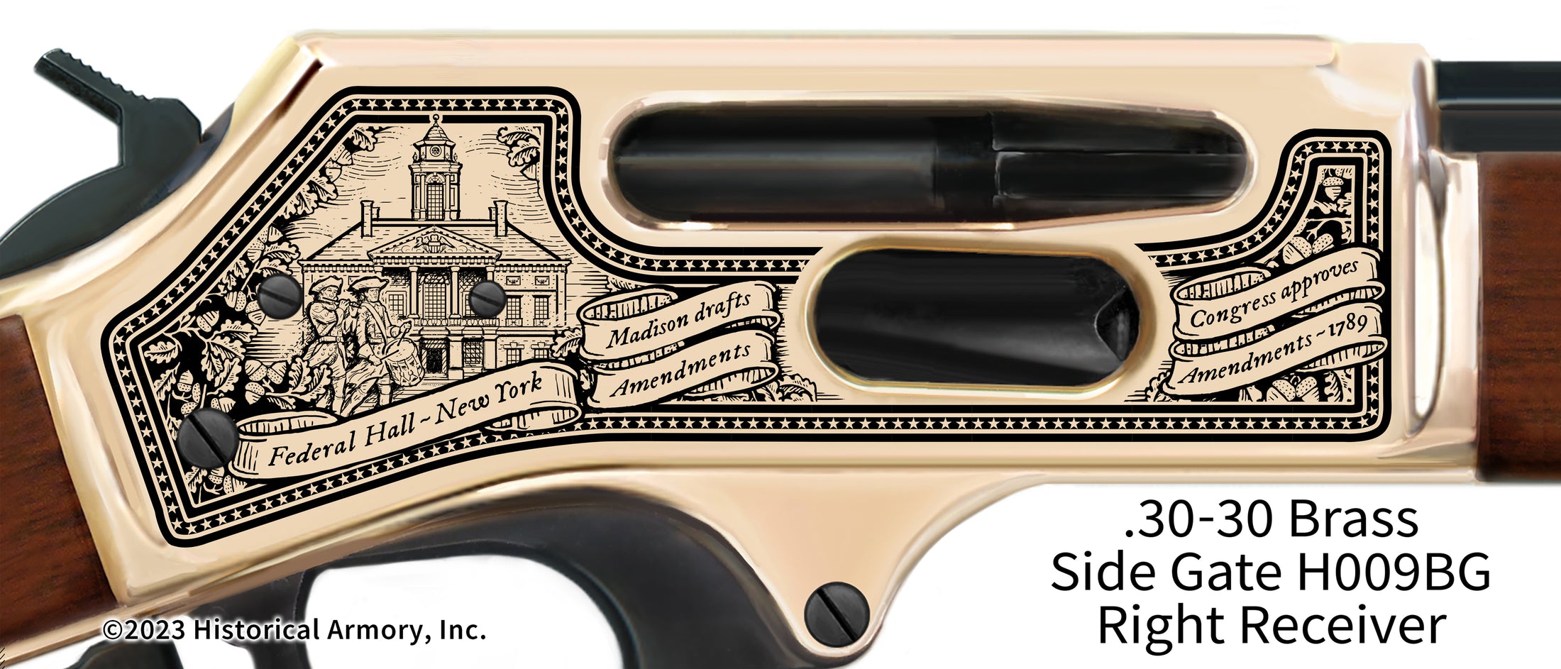 2nd Amendment Limited Edition Engraved Rifle – Historical Armory