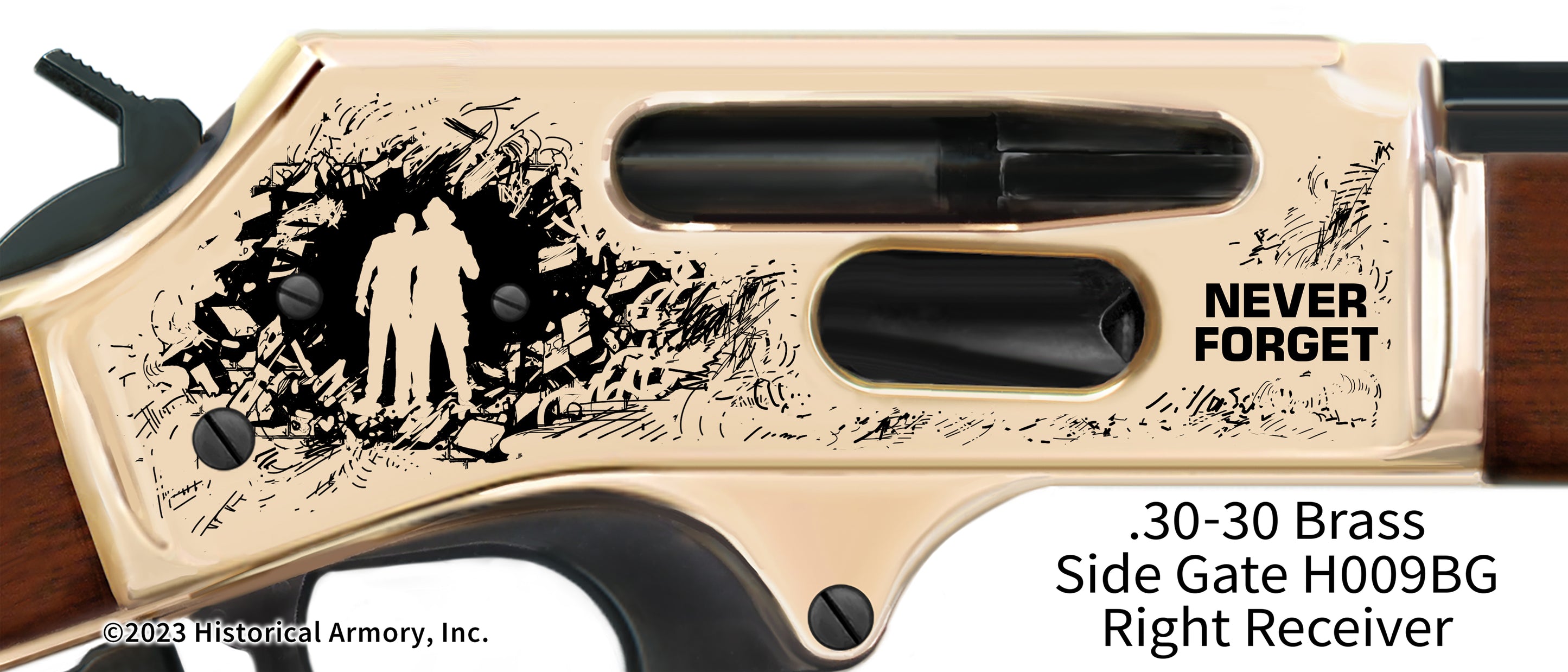 9/11 Firefighter Tribute Engraved Rifle – Historical Armory