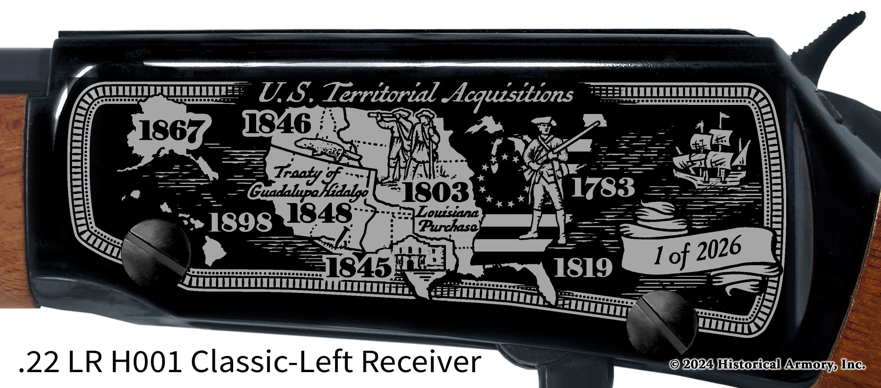 America's 250th Anniversary Limited Edition Engraved Rifle – Historical ...