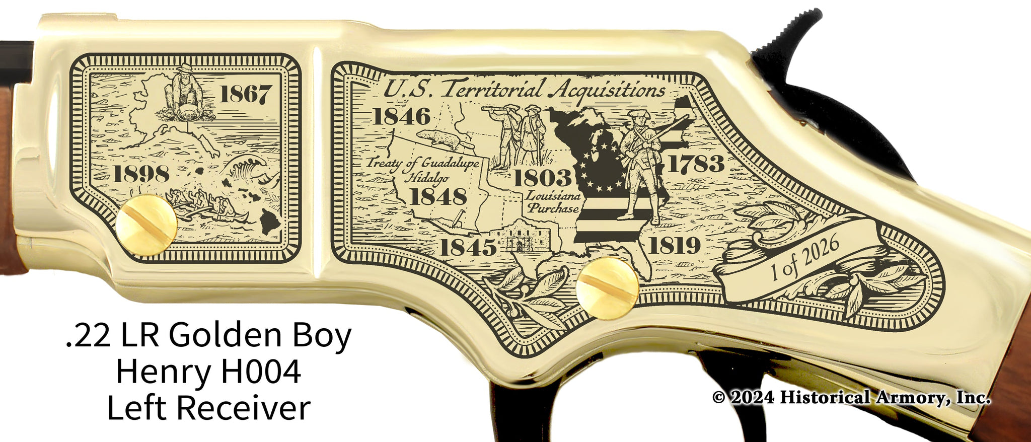 America's 250th Anniversary Limited Edition Engraved Rifle – Historical ...