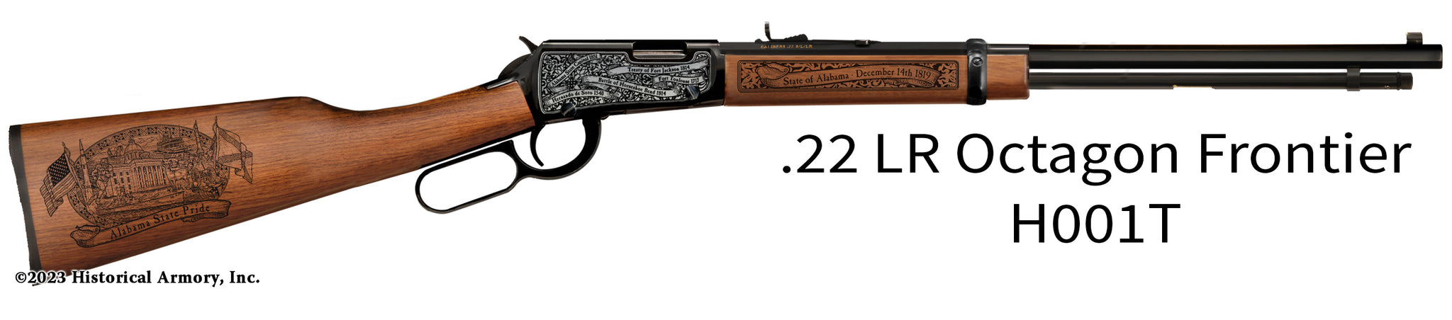 Alabama State Pride Engraved Rifle – Historical Armory