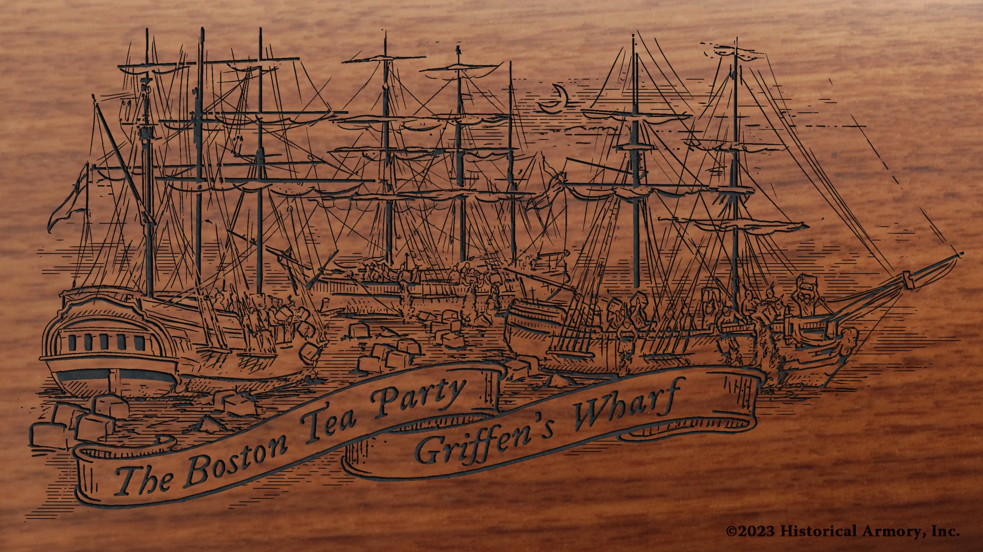 Boston Tea Party Limited Edition Engraved Rifle – Historical Armory