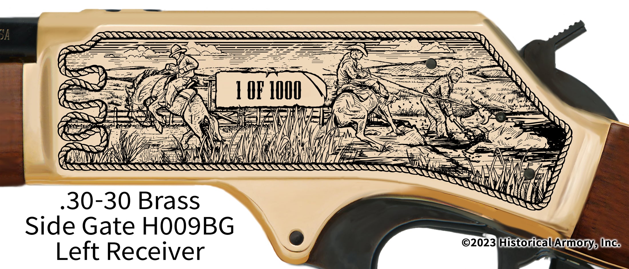 American Cattleman Limited Edition Engraved Rifle – Historical Armory