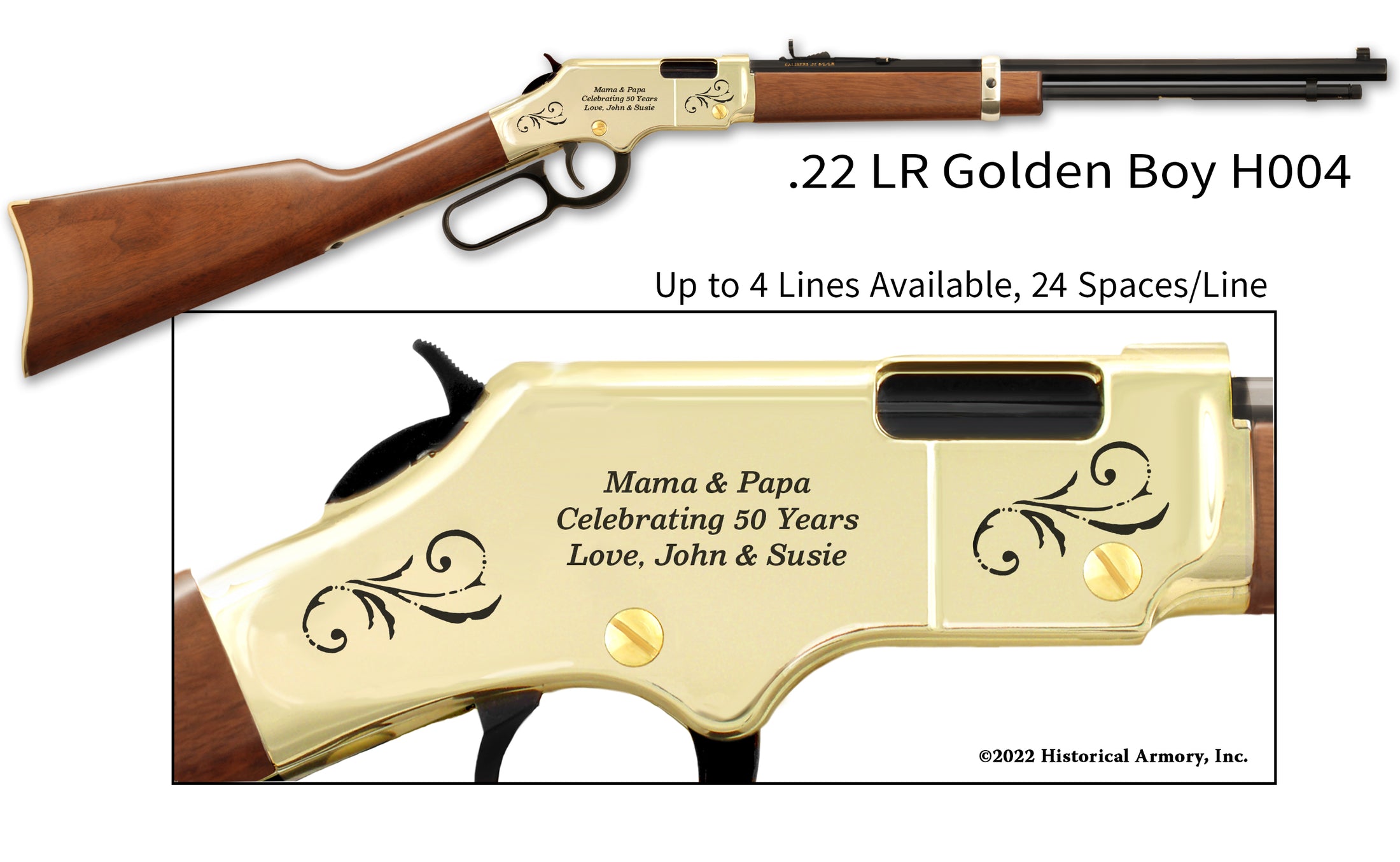 Personalized Henry Engraved Rifle – Historical Armory