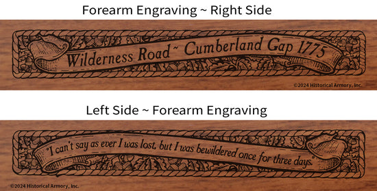 Daniel Boone Limited Edition Engraved Rifle – Historical Armory