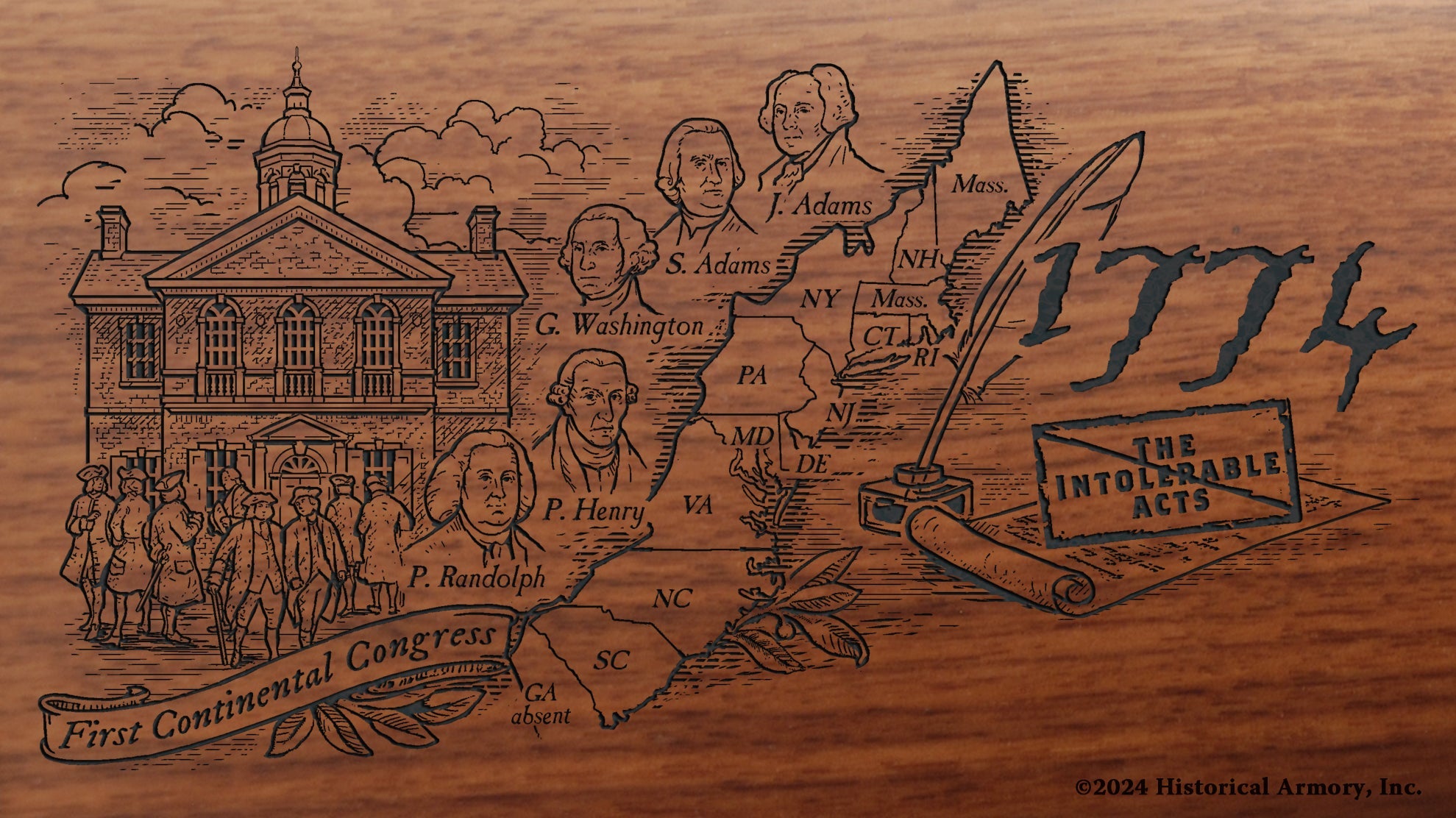 Engraved Henry Rifles & Ruger 1911 Pistols | Historical Armory