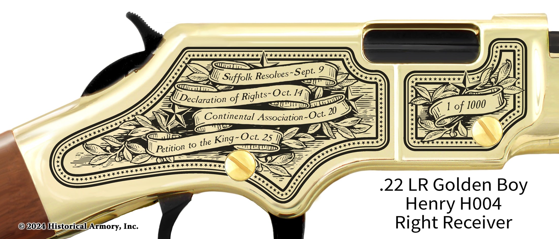 First Continental Congress Limited Edition Engraved Rifle – Historical ...