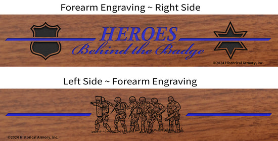 American Law Enforcement Limited Edition Engraved Rifle – Historical Armory