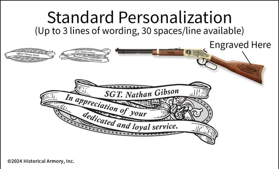 American Law Enforcement Limited Edition Engraved Rifle – Historical Armory