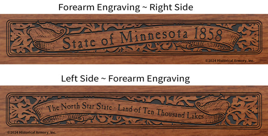 Minnesota State Pride Engraved Rifle – Historical Armory