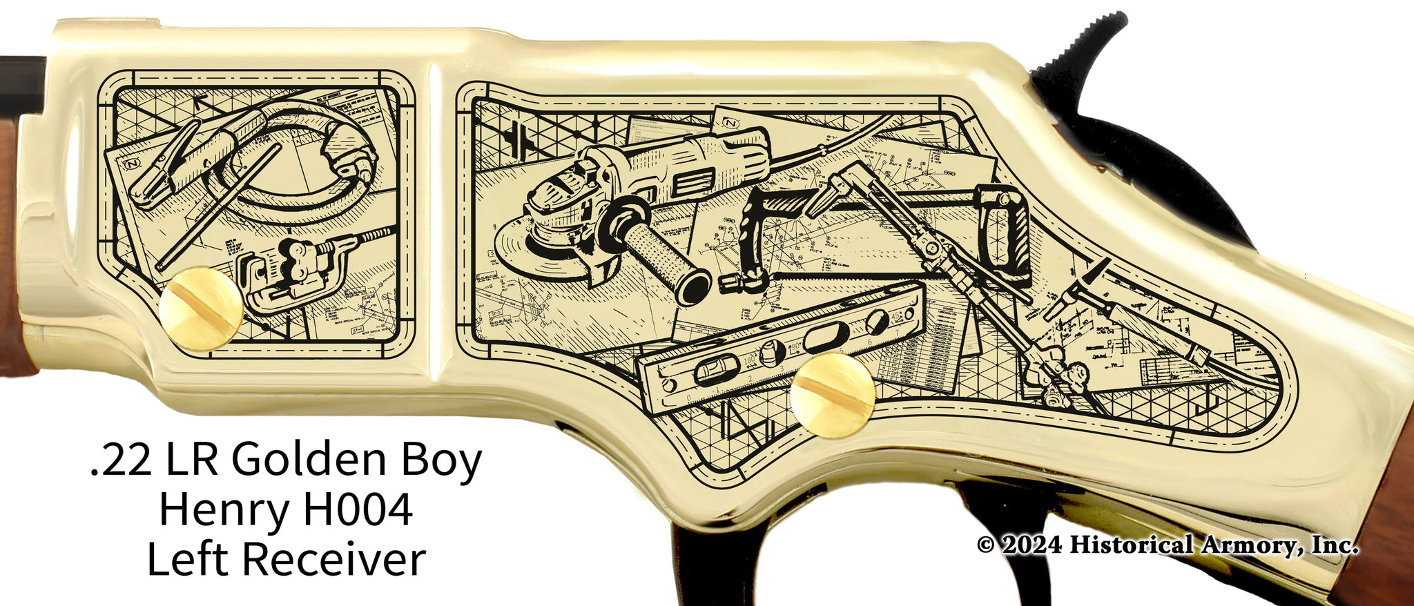 American Pipefitter Limited Edition Engraved Rifle – Historical Armory