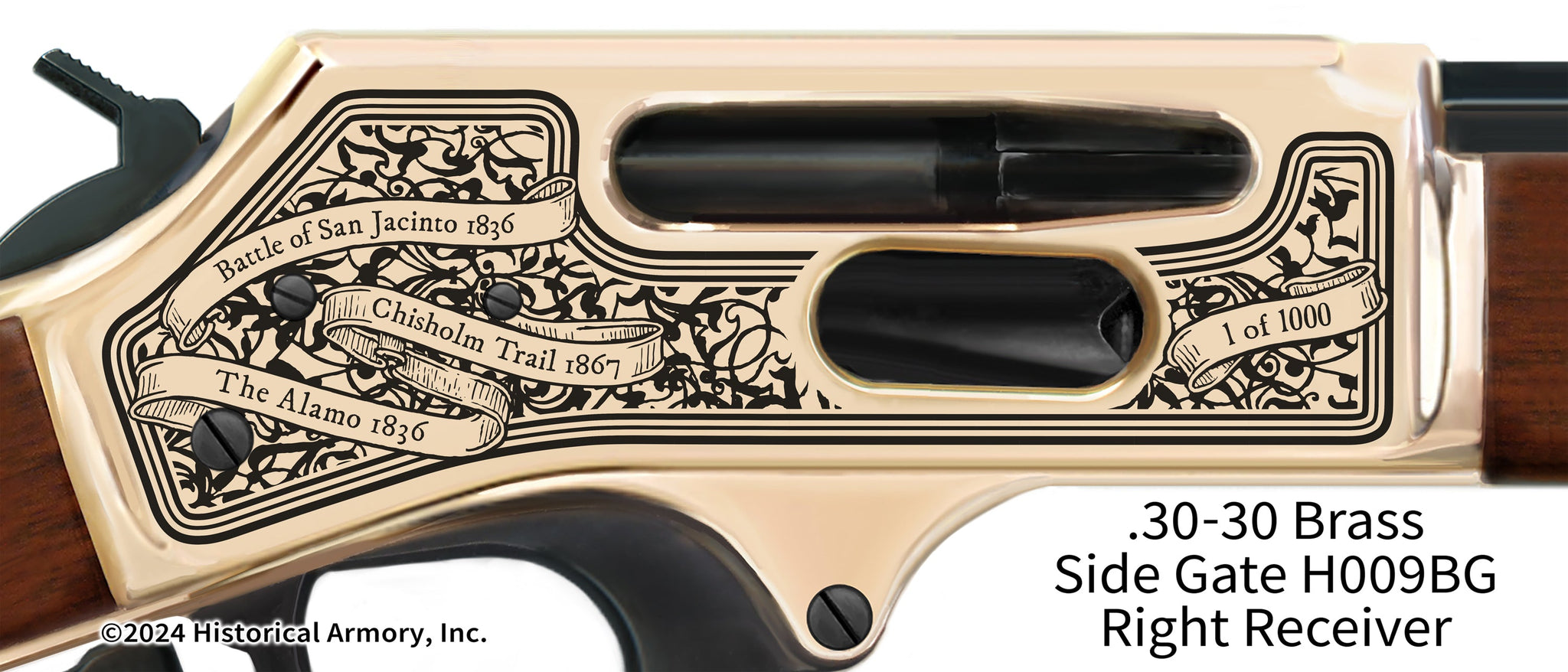 Texas State Pride Engraved Rifle – Historical Armory