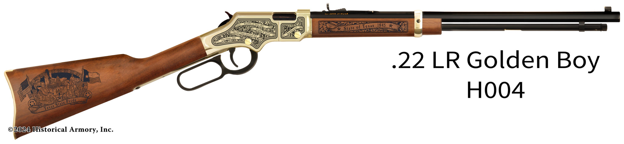 Texas State Pride Engraved Rifle – Historical Armory