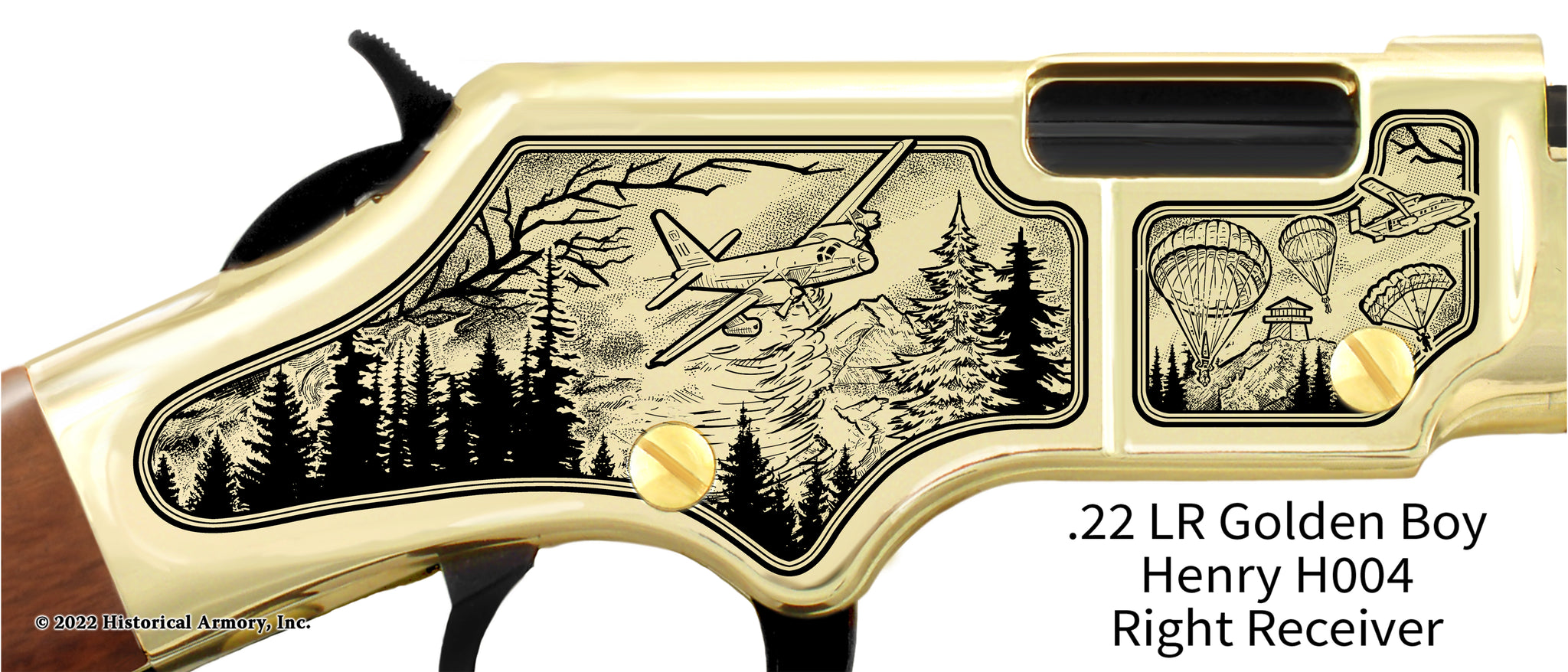 Wildland Firefighter Engraved Rifle – Historical Armory