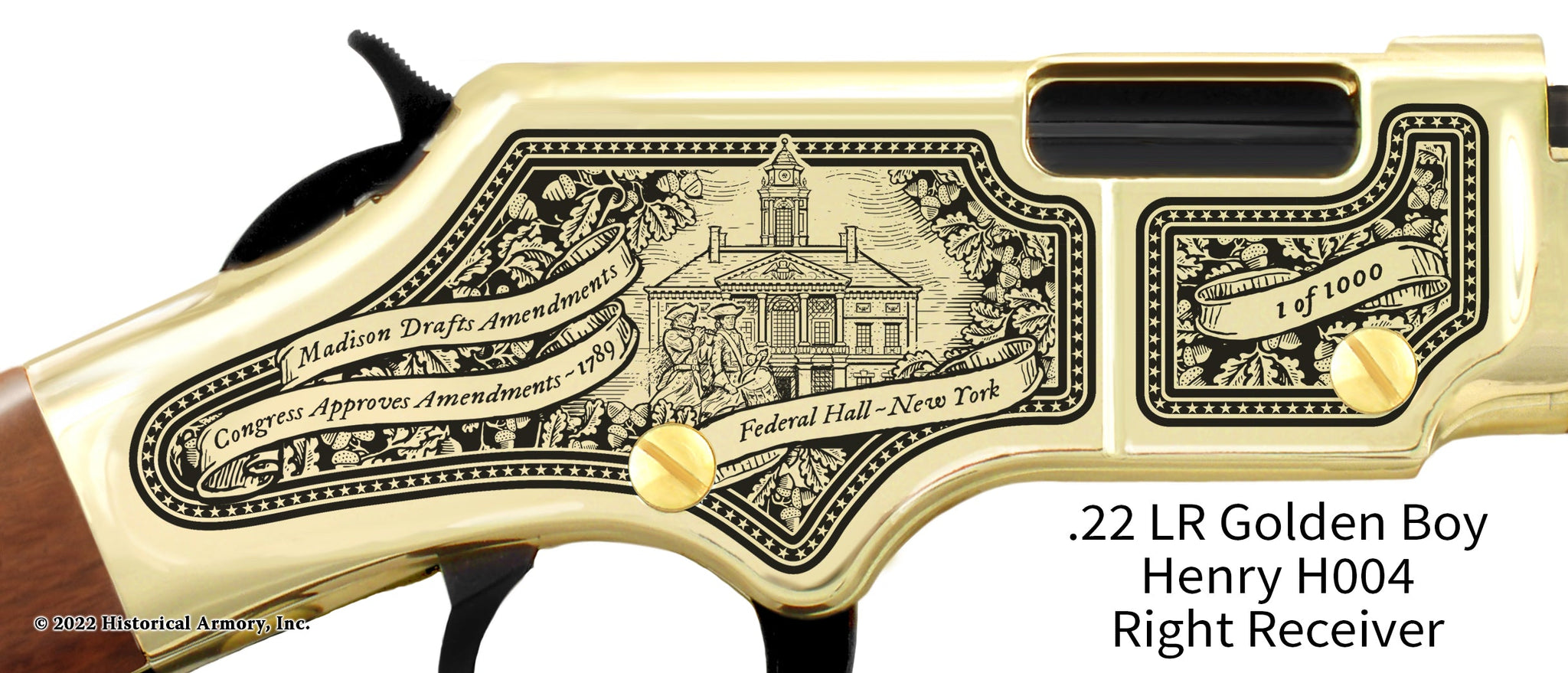 2nd Amendment Limited Edition Engraved Rifle – Historical Armory