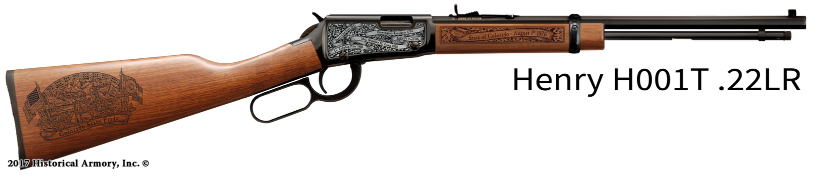 Colorado State Pride Engraved Rifle – Historical Armory