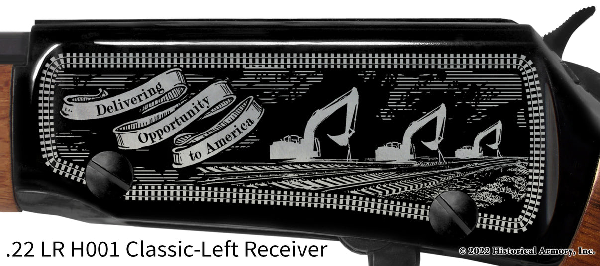 American Railroad Limited Edition Engraved Rifle – Historical Armory