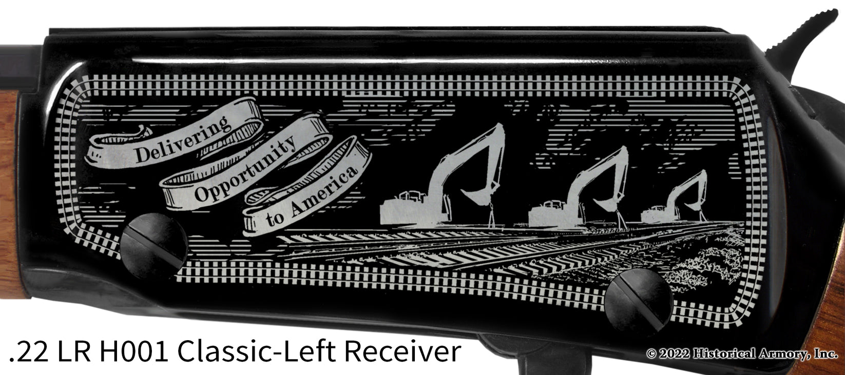 American Railroad Limited Edition Engraved Rifle – Historical Armory