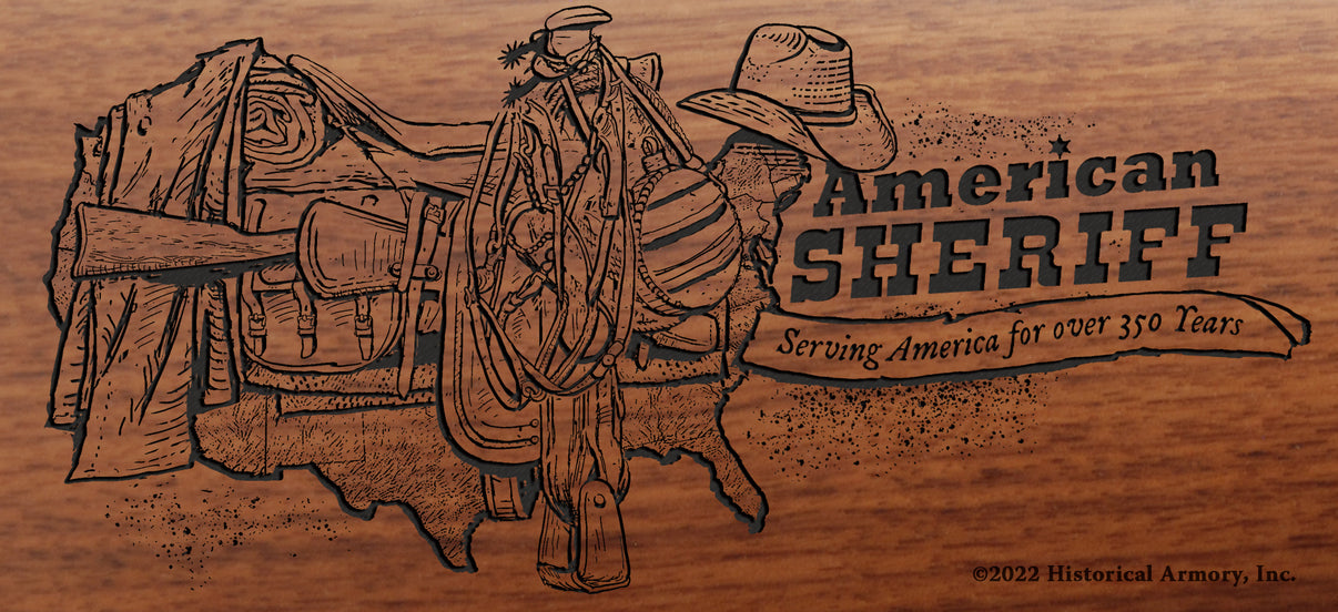 American Sheriff Engraved Rifle – Historical Armory