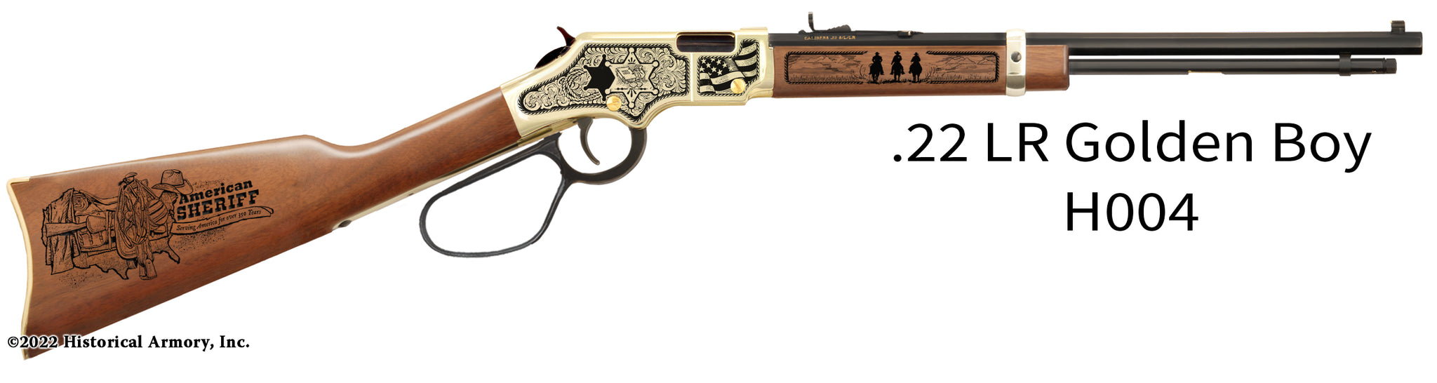 American Sheriff Engraved Rifle – Historical Armory