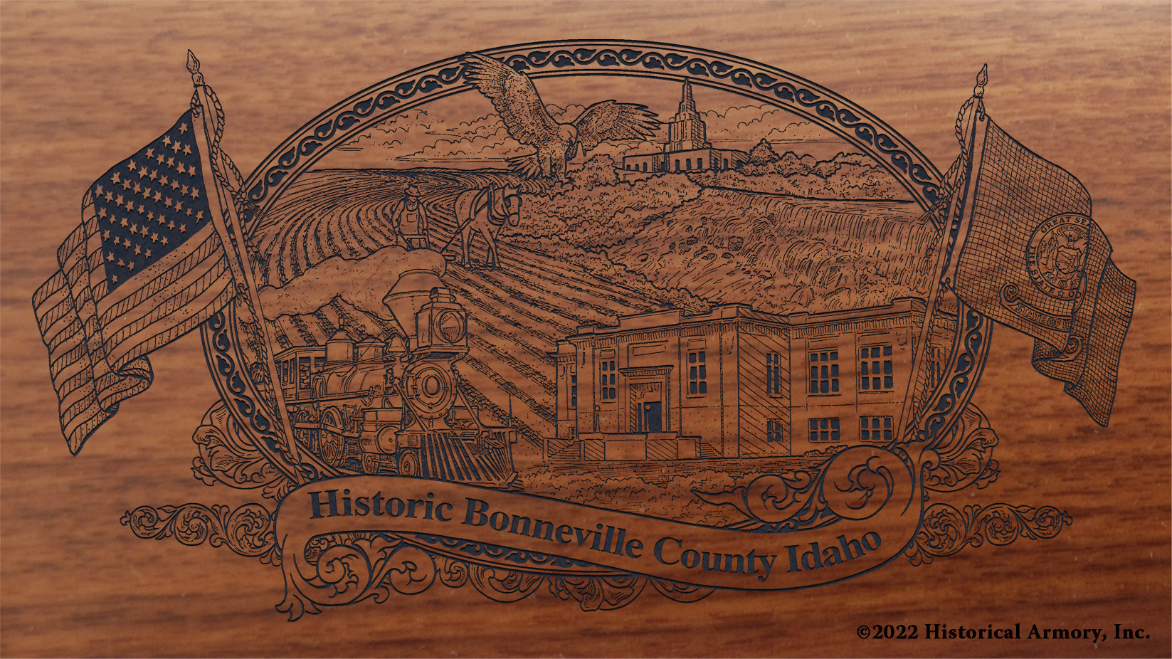 Idaho County History Engraved Henry Rifles | Historical Armory