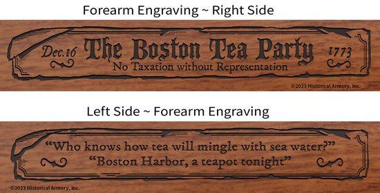 Boston Tea Party Limited Edition Engraved Rifle – Historical Armory