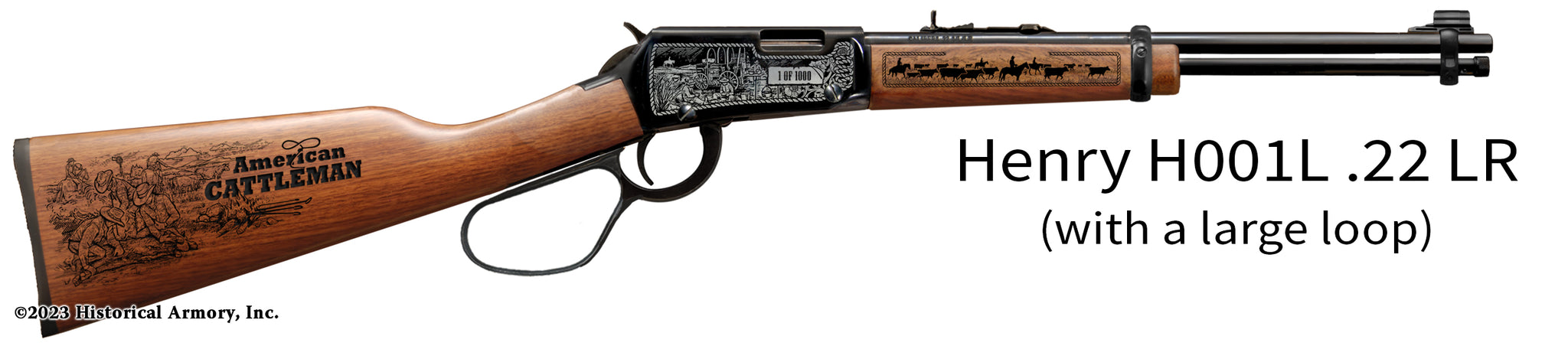 American Cattleman Limited Edition Engraved Rifle – Historical Armory