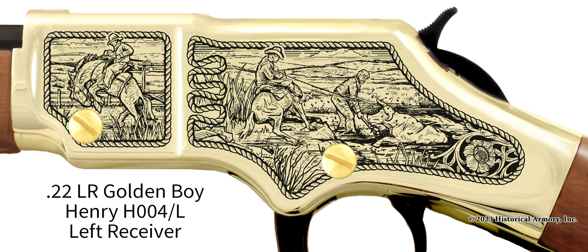 American Cattleman Limited Edition Engraved Rifle – Historical Armory