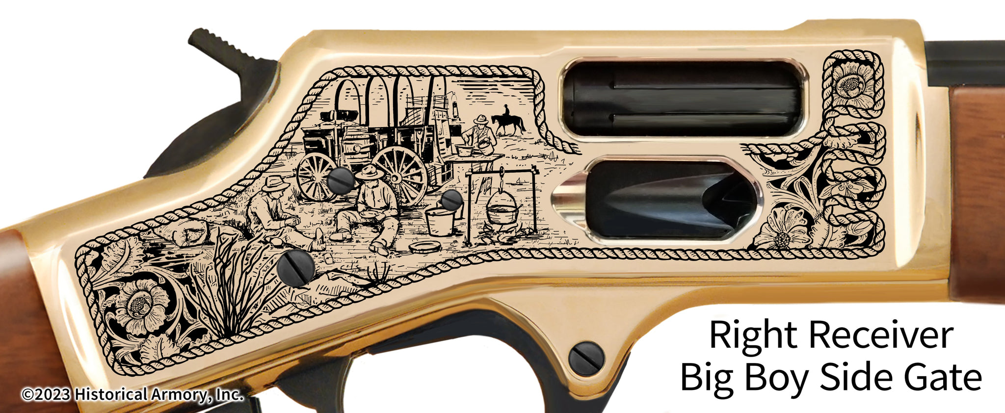 American Cattleman Limited Edition Engraved Rifle – Historical Armory