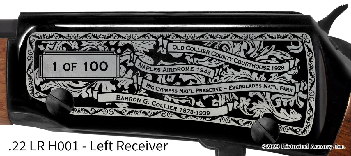 Collier County Florida Engraved Rifle – Historical Armory