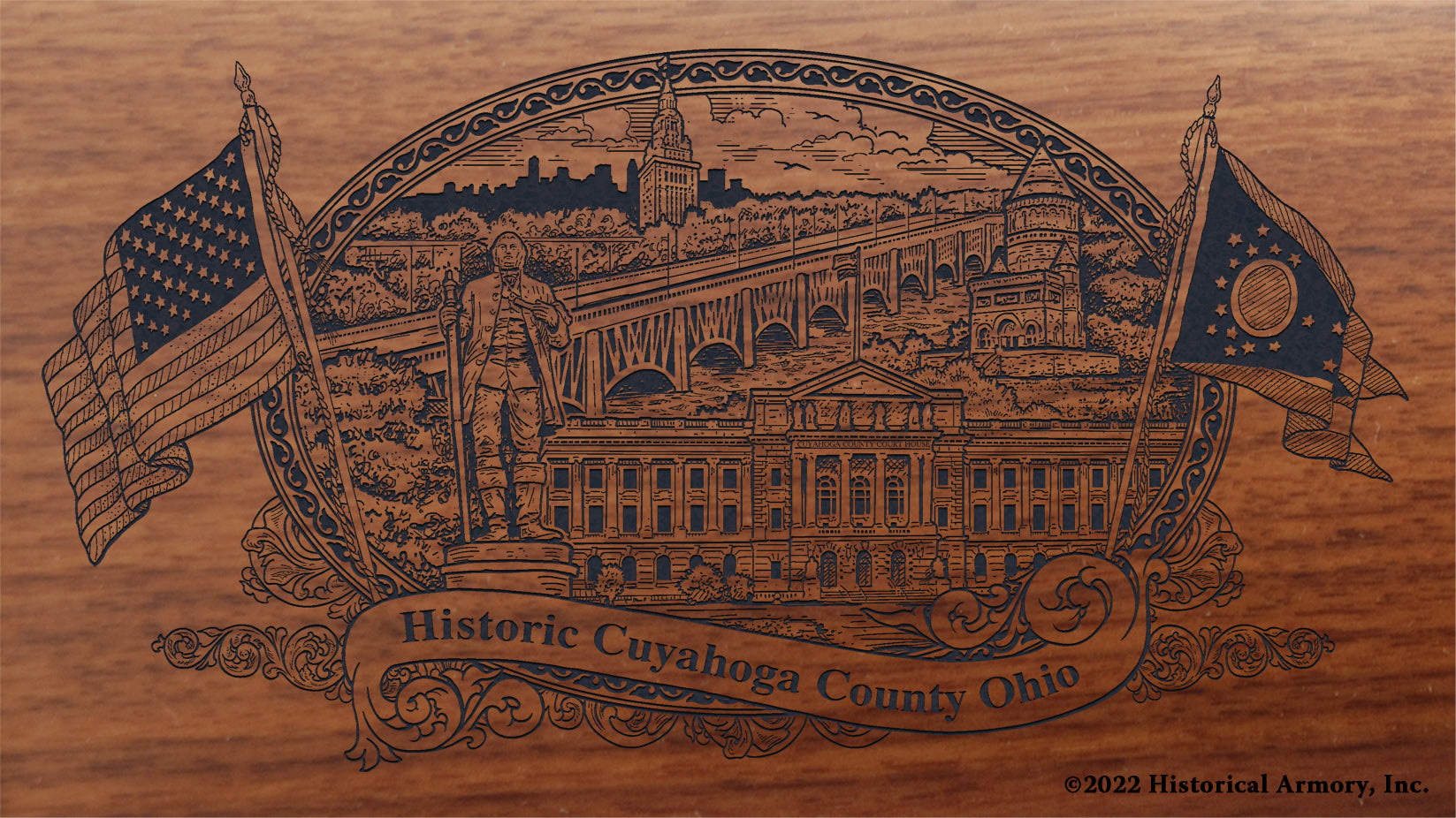 Cuyahoga County Ohio Engraved Rifle – Historical Armory