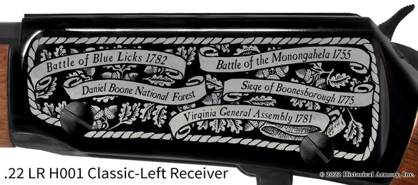 Daniel Boone Limited Edition Engraved Rifle – Historical Armory