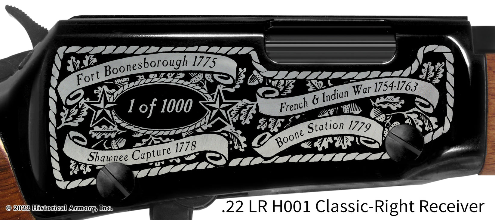 Daniel Boone Limited Edition Engraved Rifle – Historical Armory