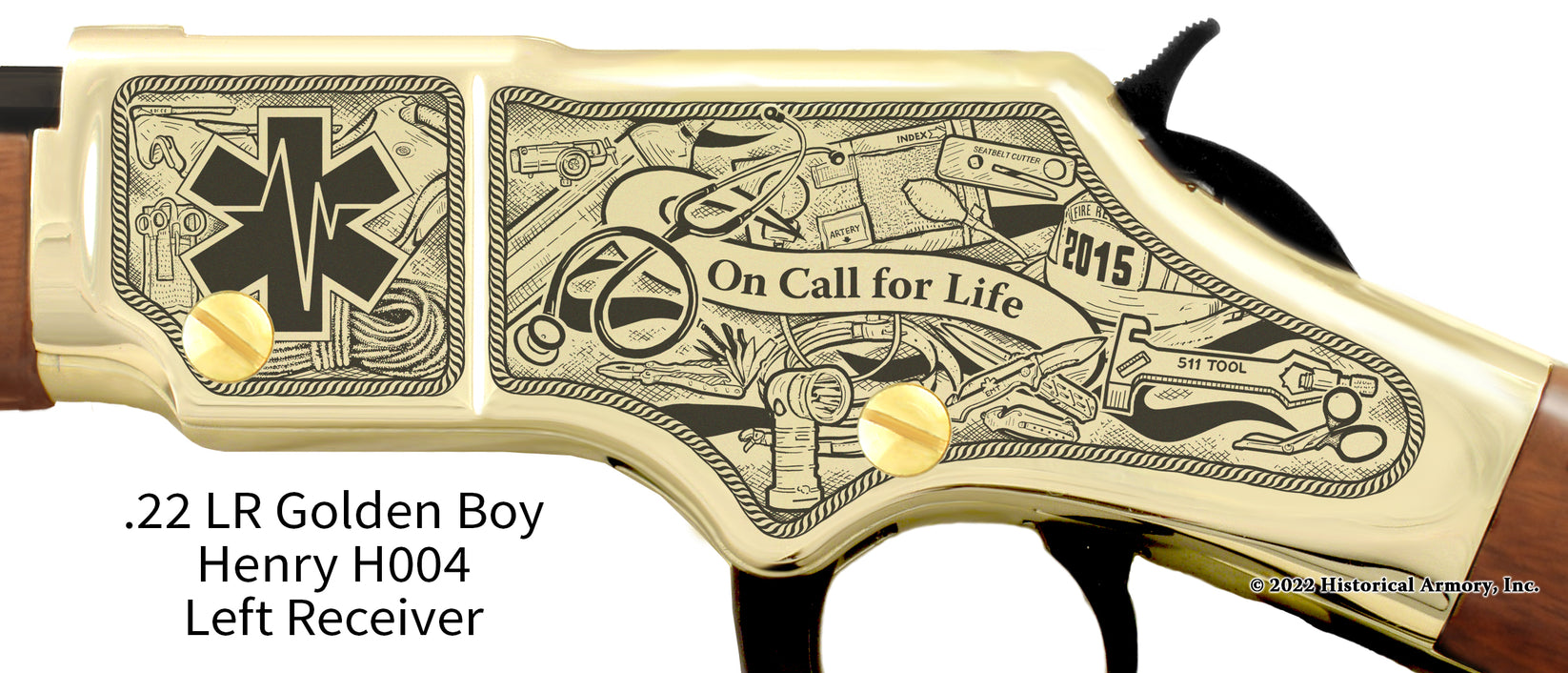 Firefighter/EMT Special Limited Edition Engraved Rifle | Historical Armory