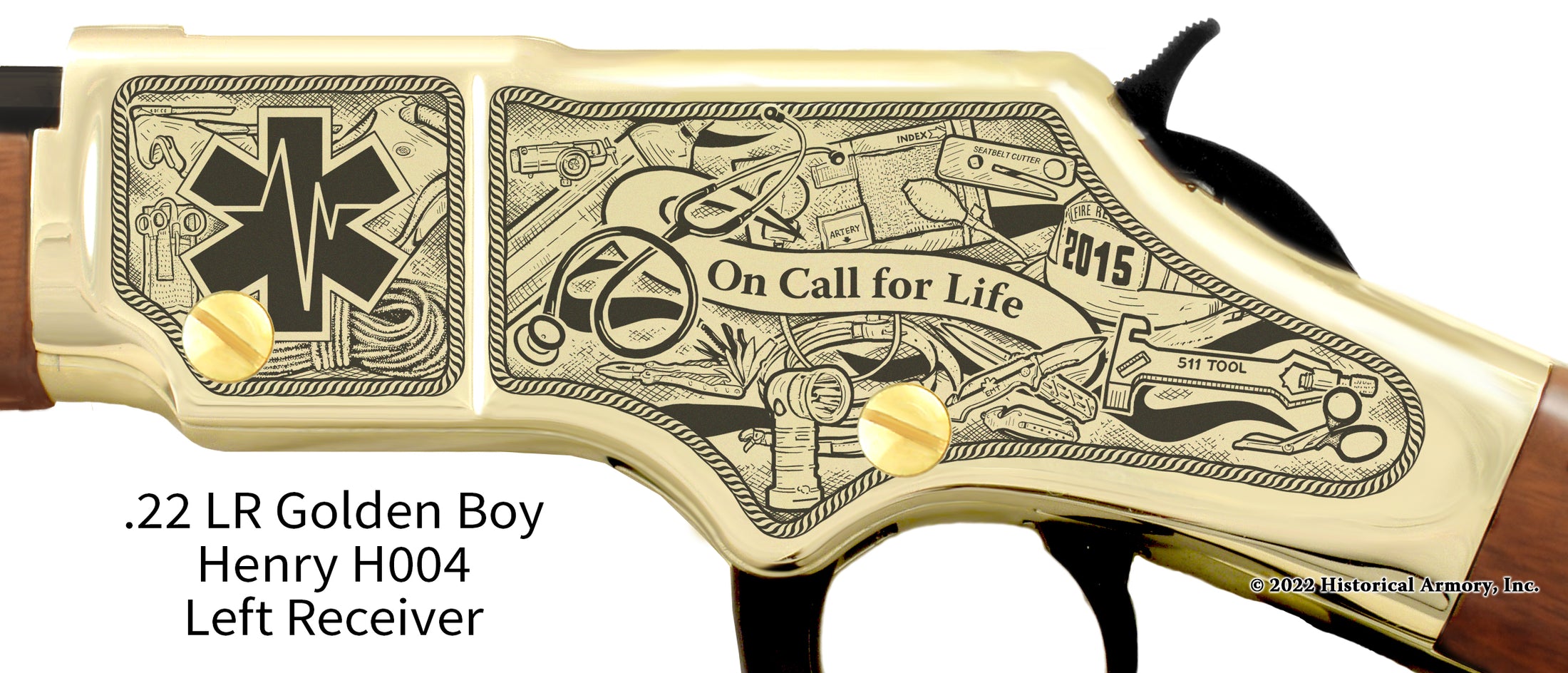 Firefighter/EMT Special Limited Edition Engraved Rifle | Historical Armory