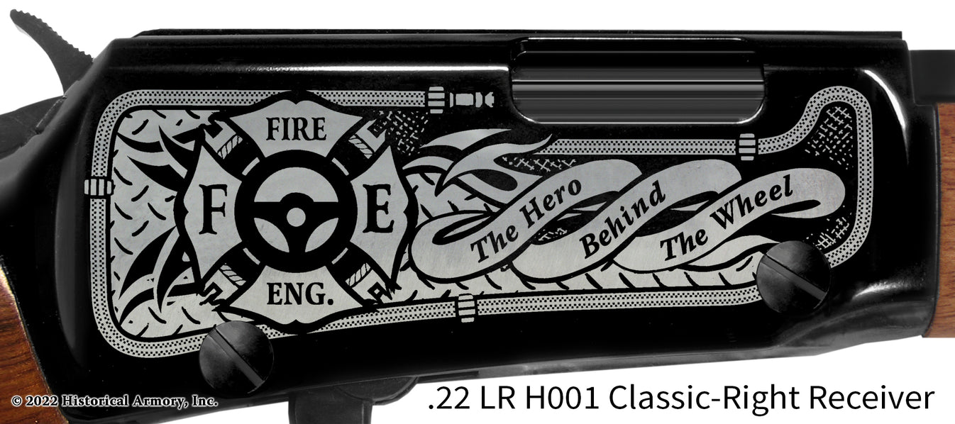 Firefighter Engineer Engraved Rifle – Historical Armory