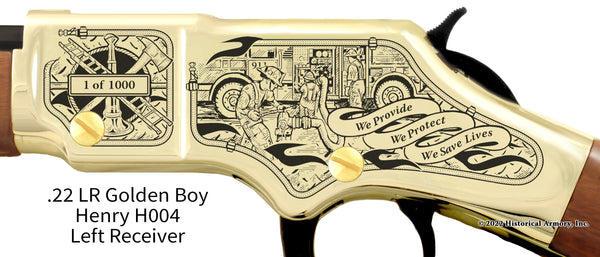 Firefighter Engineer Engraved Rifle – Historical Armory