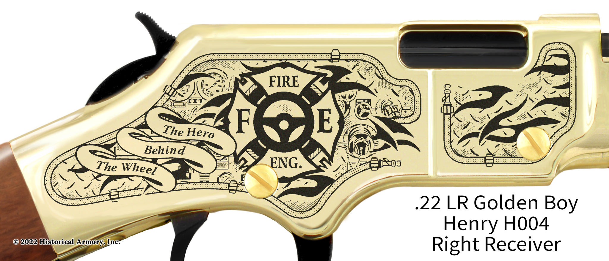 Firefighter Engineer Engraved Rifle – Historical Armory