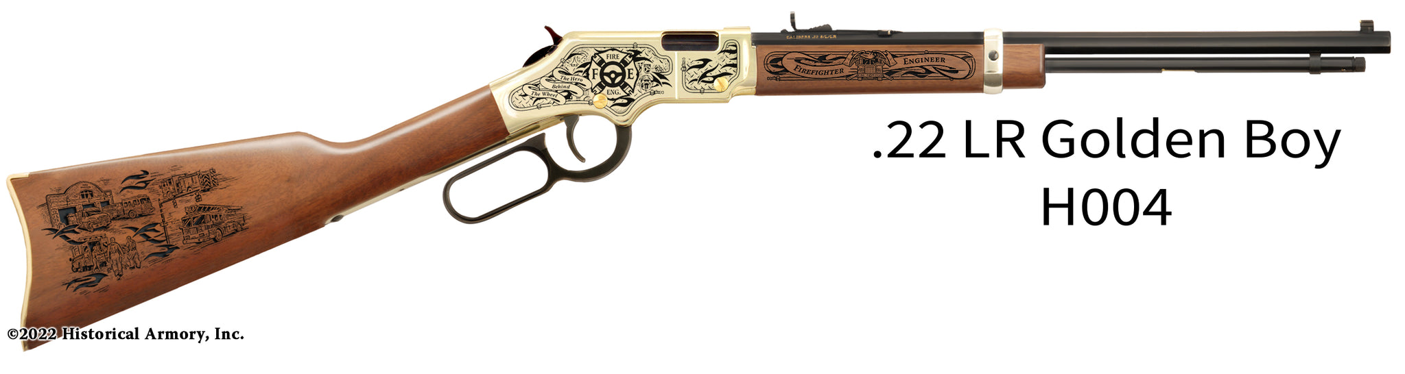 Firefighter Engineer Engraved Rifle – Historical Armory