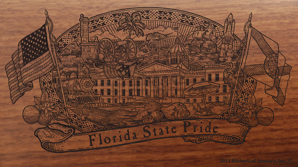 Florida State Pride Engraved Rifle – Historical Armory