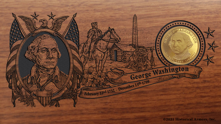 George Washington Limited Edition Engraved Rifle – Historical Armory