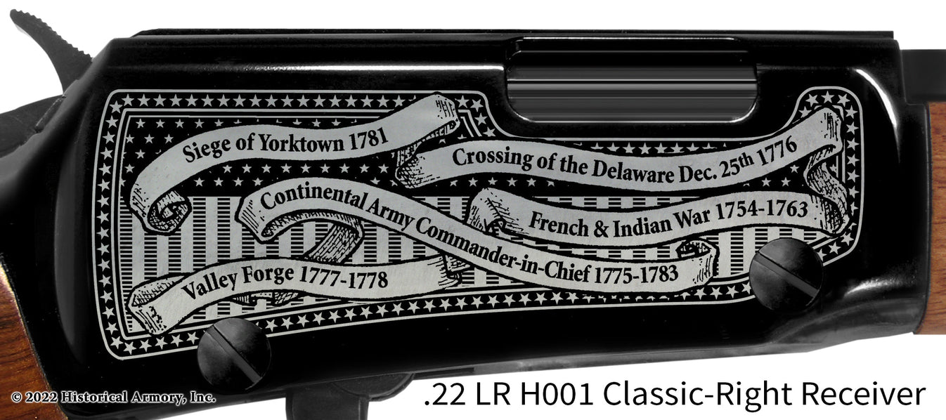 George Washington Limited Edition Engraved Rifle – Historical Armory