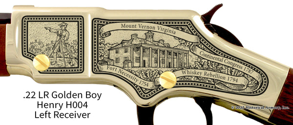 George Washington Limited Edition Engraved Rifle – Historical Armory