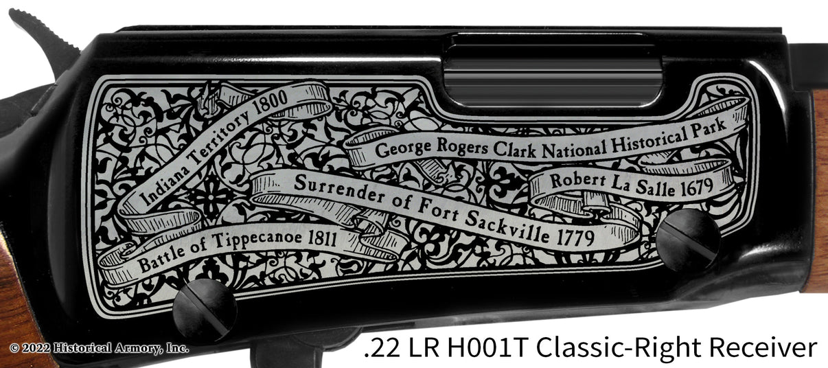 Indiana State Pride Engraved Rifle – Historical Armory