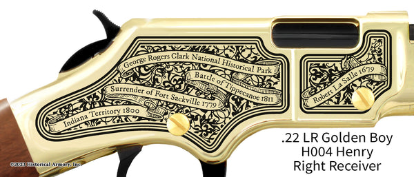 Indiana State Pride Engraved Rifle – Historical Armory