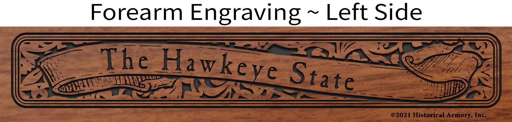 Iowa State Pride Engraved Rifle – Historical Armory