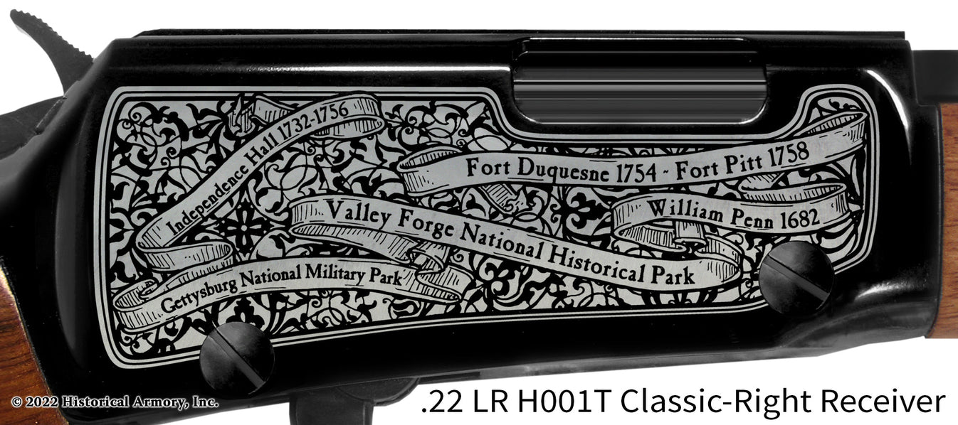 Pennsylvania State Pride Engraved Rifle – Historical Armory