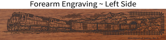 American Railroad Limited Edition Engraved Rifle – Historical Armory