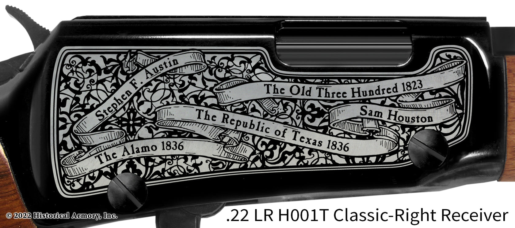 Texas State Pride Engraved Rifle – Historical Armory